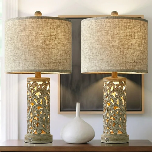 Medium Table Lamps You'll Love | Wayfair