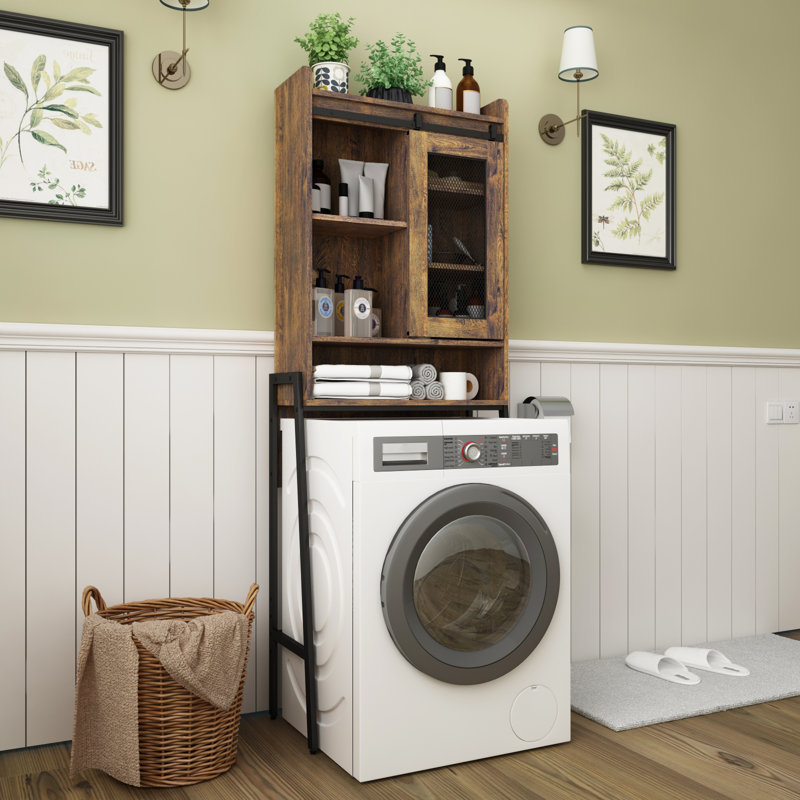 Williston Forge Dakesha Freestanding Over-the-Toilet Storage & Reviews ...