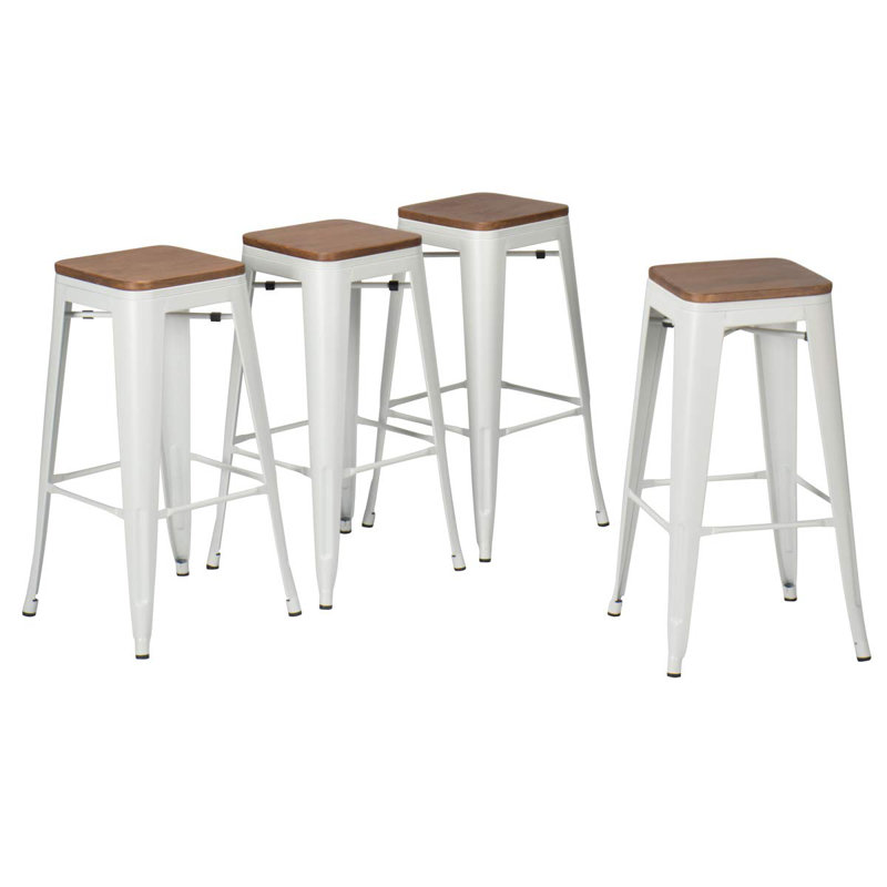 Trent Austin Design® Nesbit Solid Wood Stool & Reviews | Wayfair