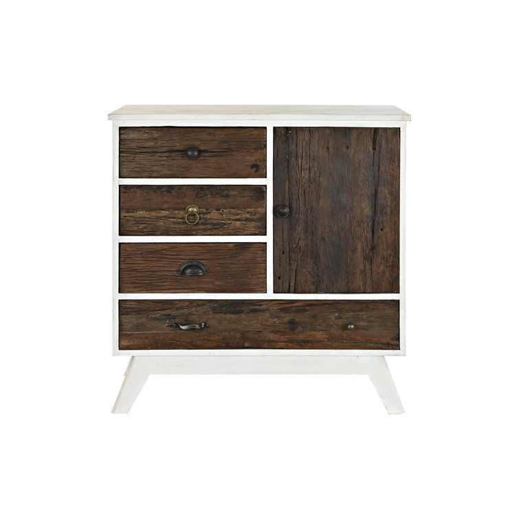Ebern Designs Jamilex 4 Drawer 72Cm W Iron Combi Chest | Wayfair.co.uk
