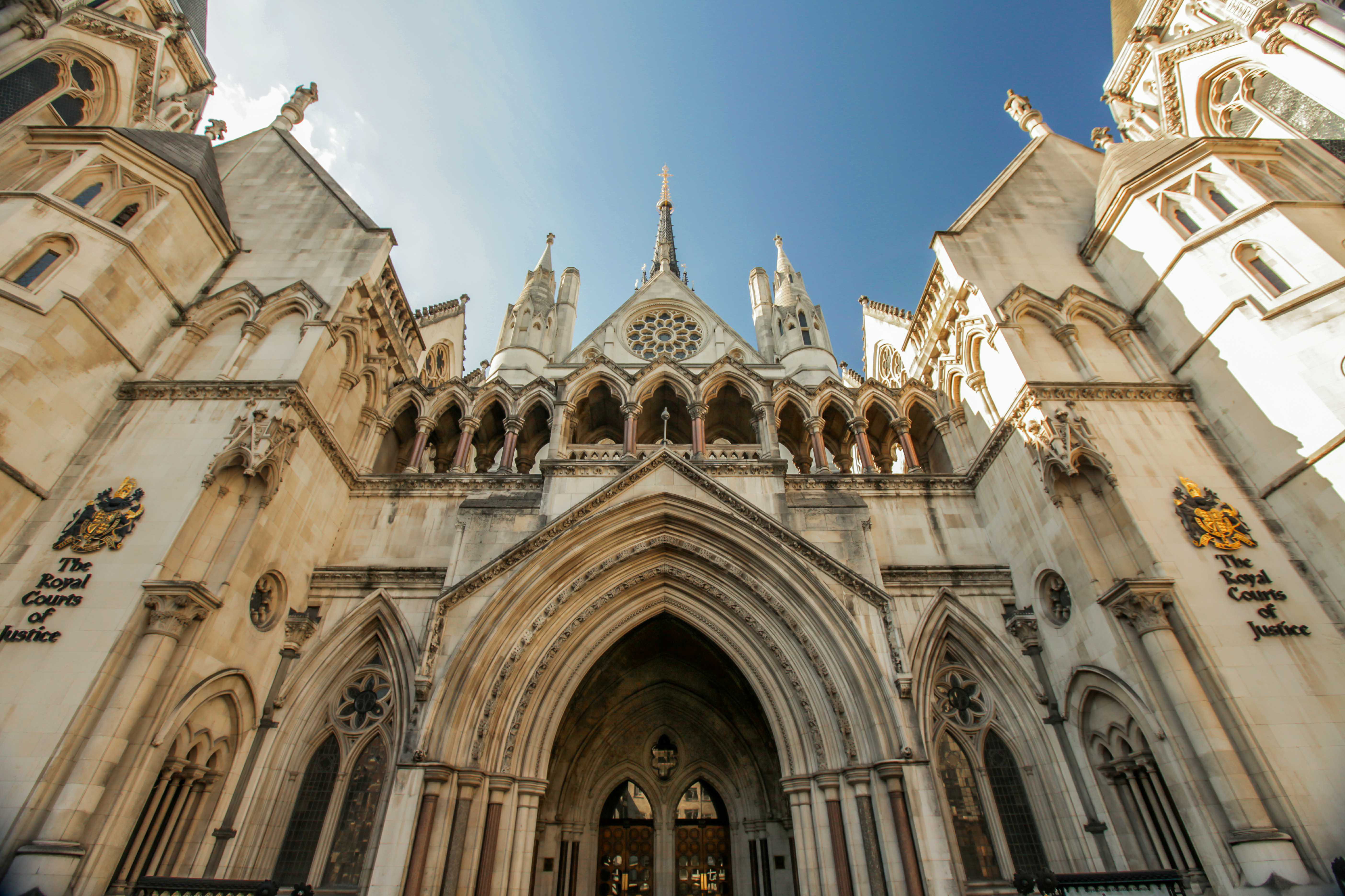 Ebern Designs Royal Court of Justice - Wrapped Canvas Photograph | Wayfair