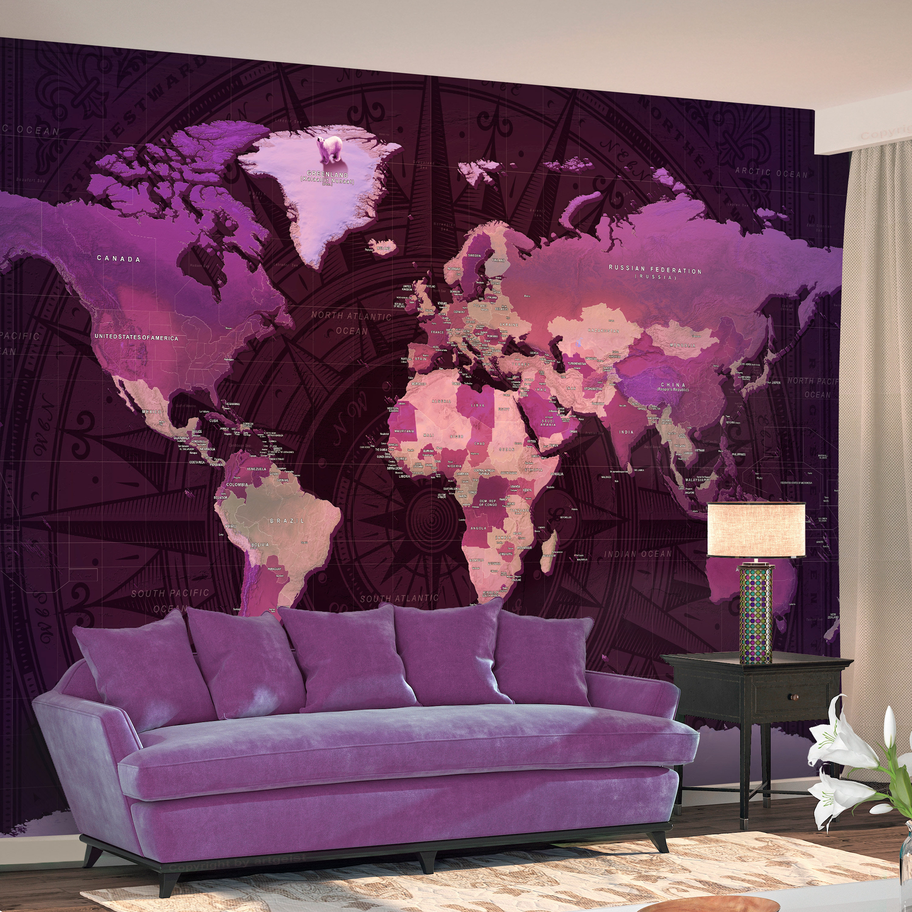 Ebern Designs Wall Mural Peel & Stick - Ladrick | Wayfair