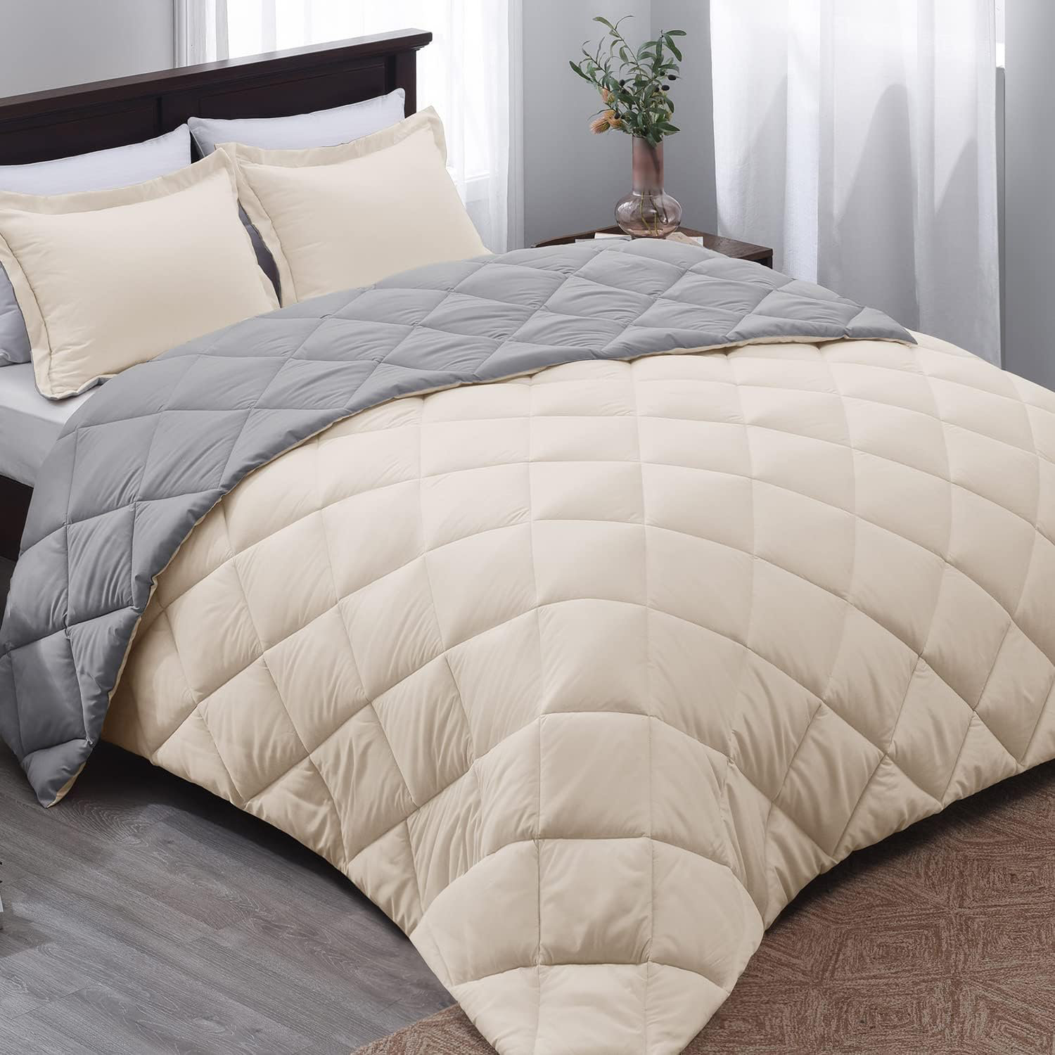 Basowin Basic Beyond King Size Comforter Set Comforter Set King ...