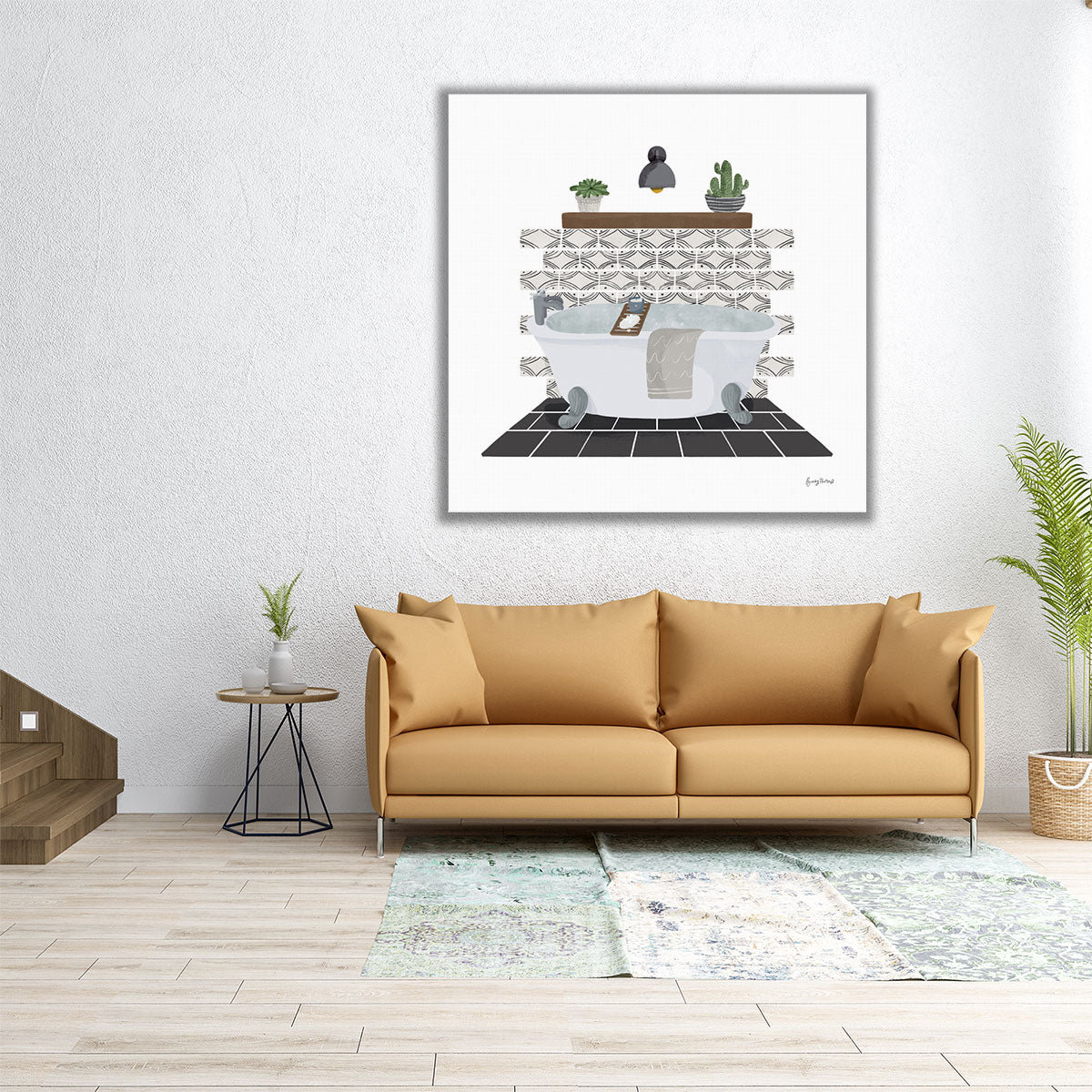 Lark Manor Relaxing Bathroom II - Canvas Print Wall Art - Wayfair Canada