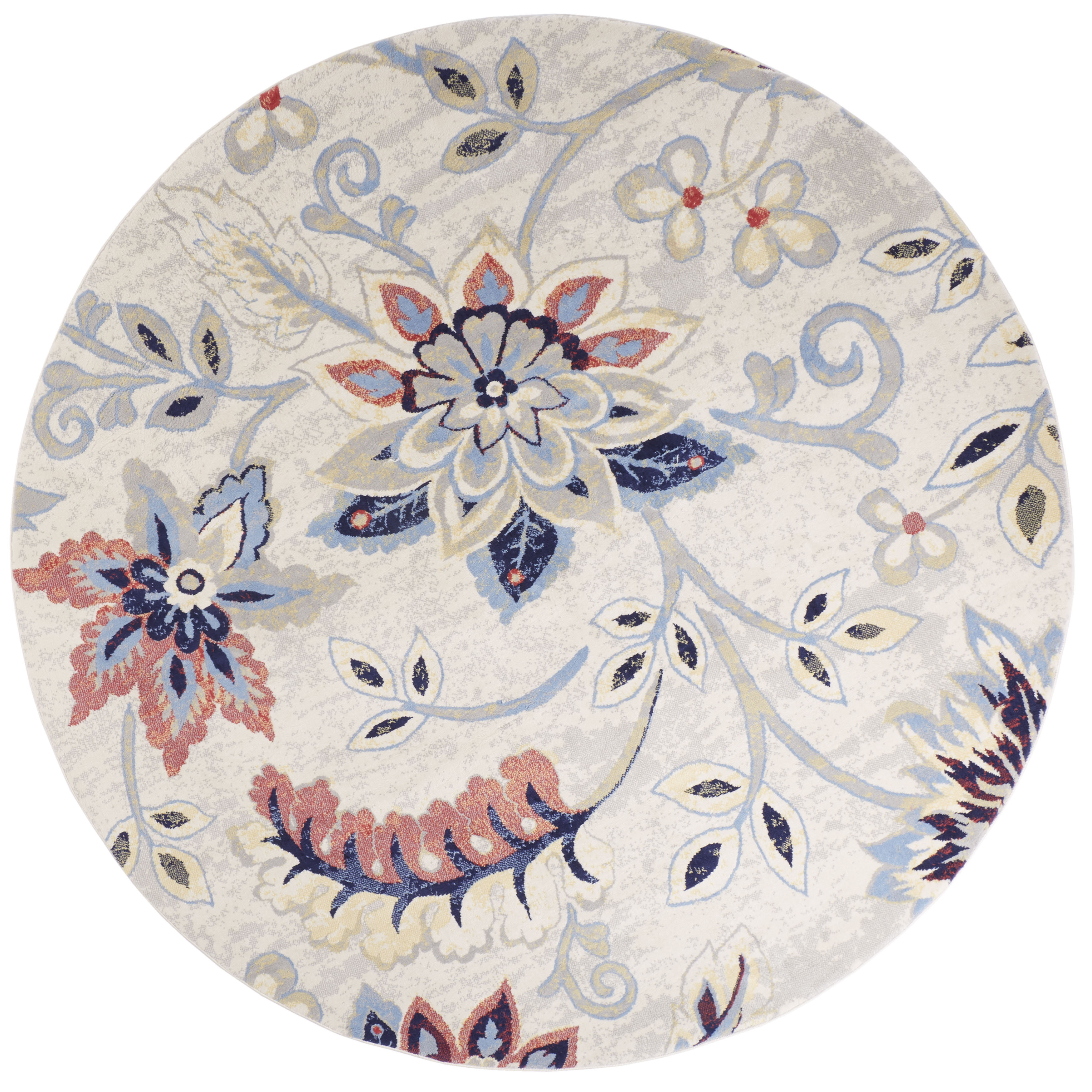 Andover Mills™ Mountview Floral Indoor Rug & Reviews | Wayfair