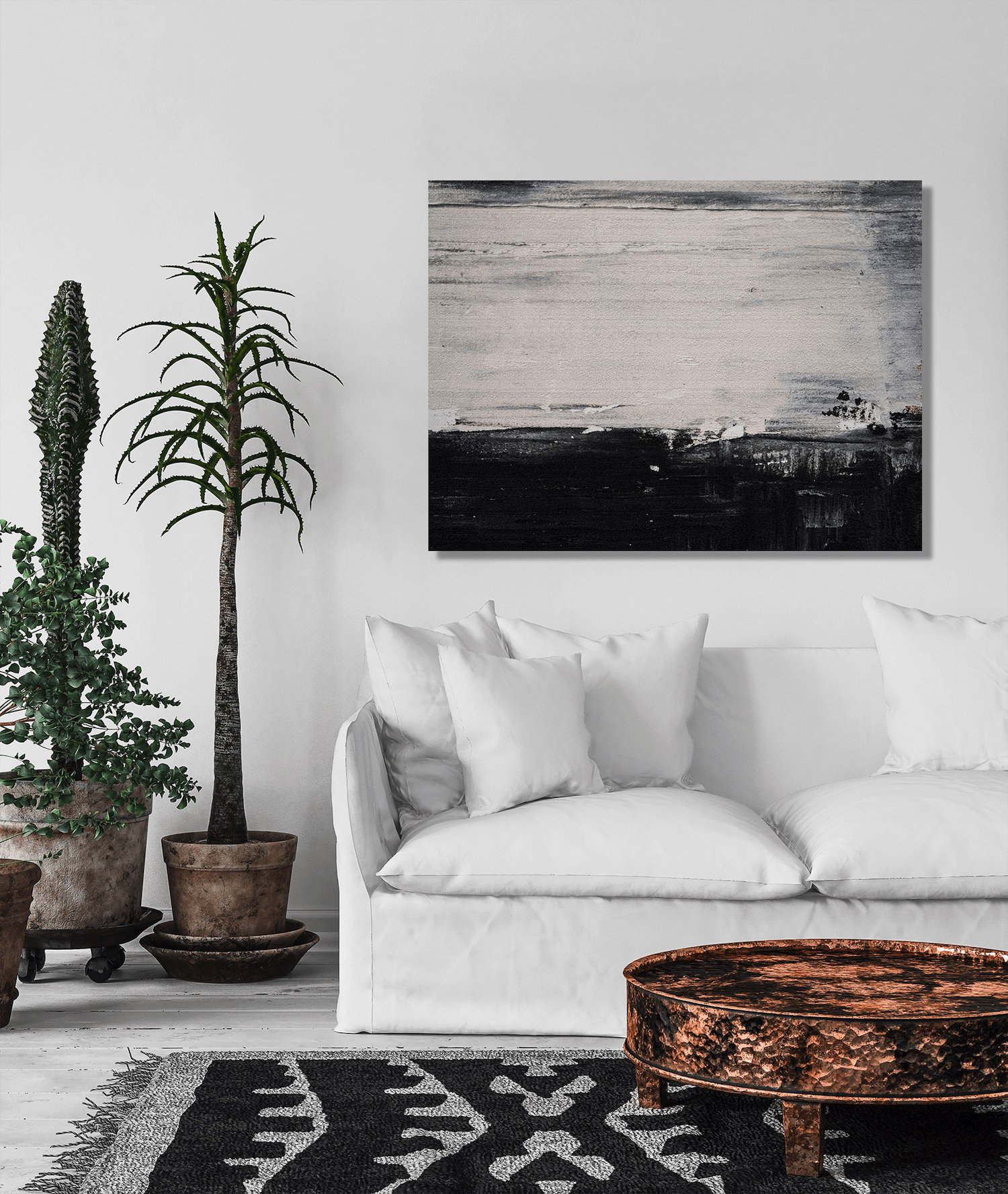 Brayden Studio® Snow Storm I - Artist Enhanced Canvas Print | Wayfair