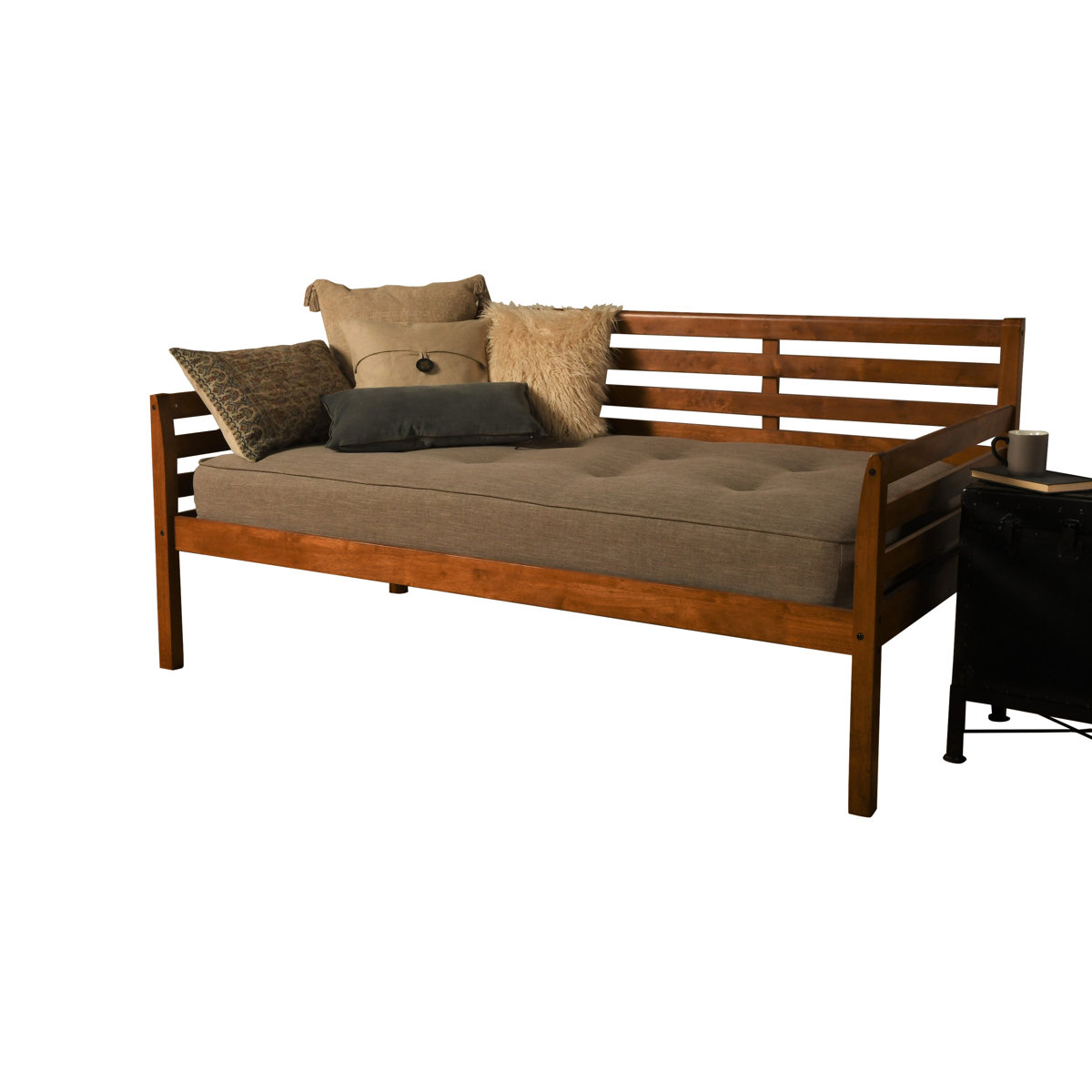 Lark Manor™ Alhamdi Twin Solid Wood Daybed with Mattress & Reviews ...