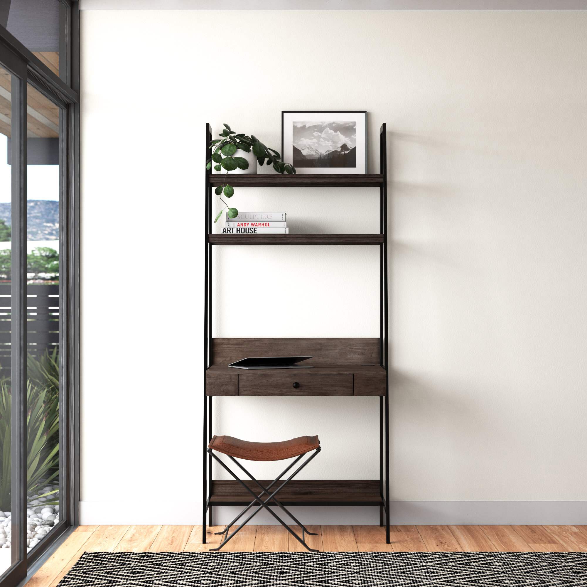 17 Stories Aonghus Ladder Desk & Reviews - Wayfair Canada