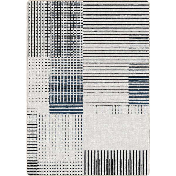 Milliken Residency Gridlox Accent Linear Area Rug | Wayfair