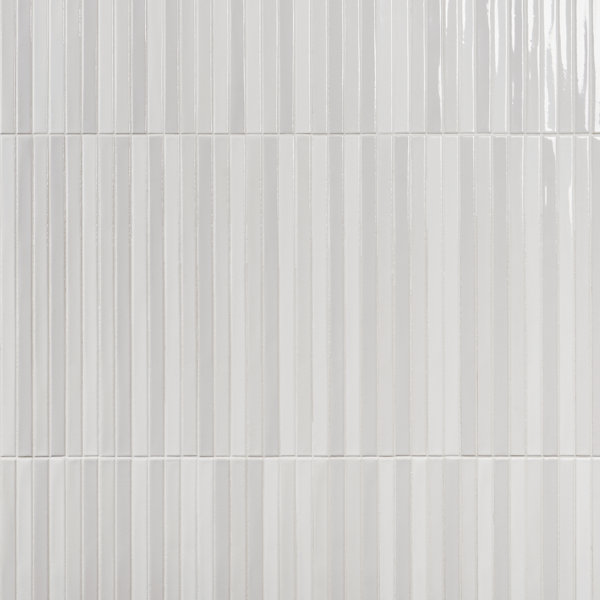 Bond Tile Vivanta 5.27 In. X 17.71 In. Glossy Ceramic Mosaic Elongated ...