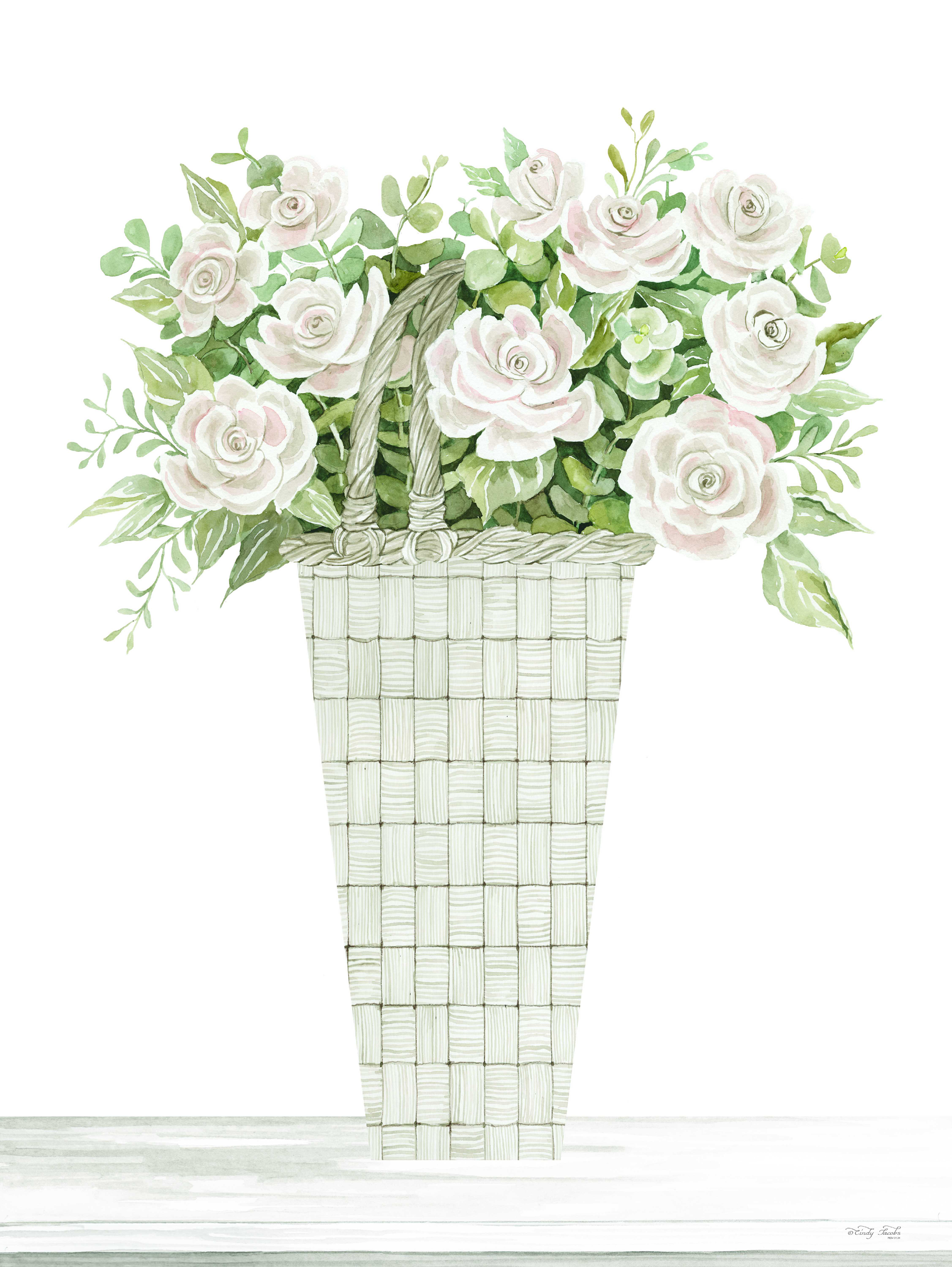 Wildon Home® Romance Roses - Wrapped Canvas Print | Wayfair