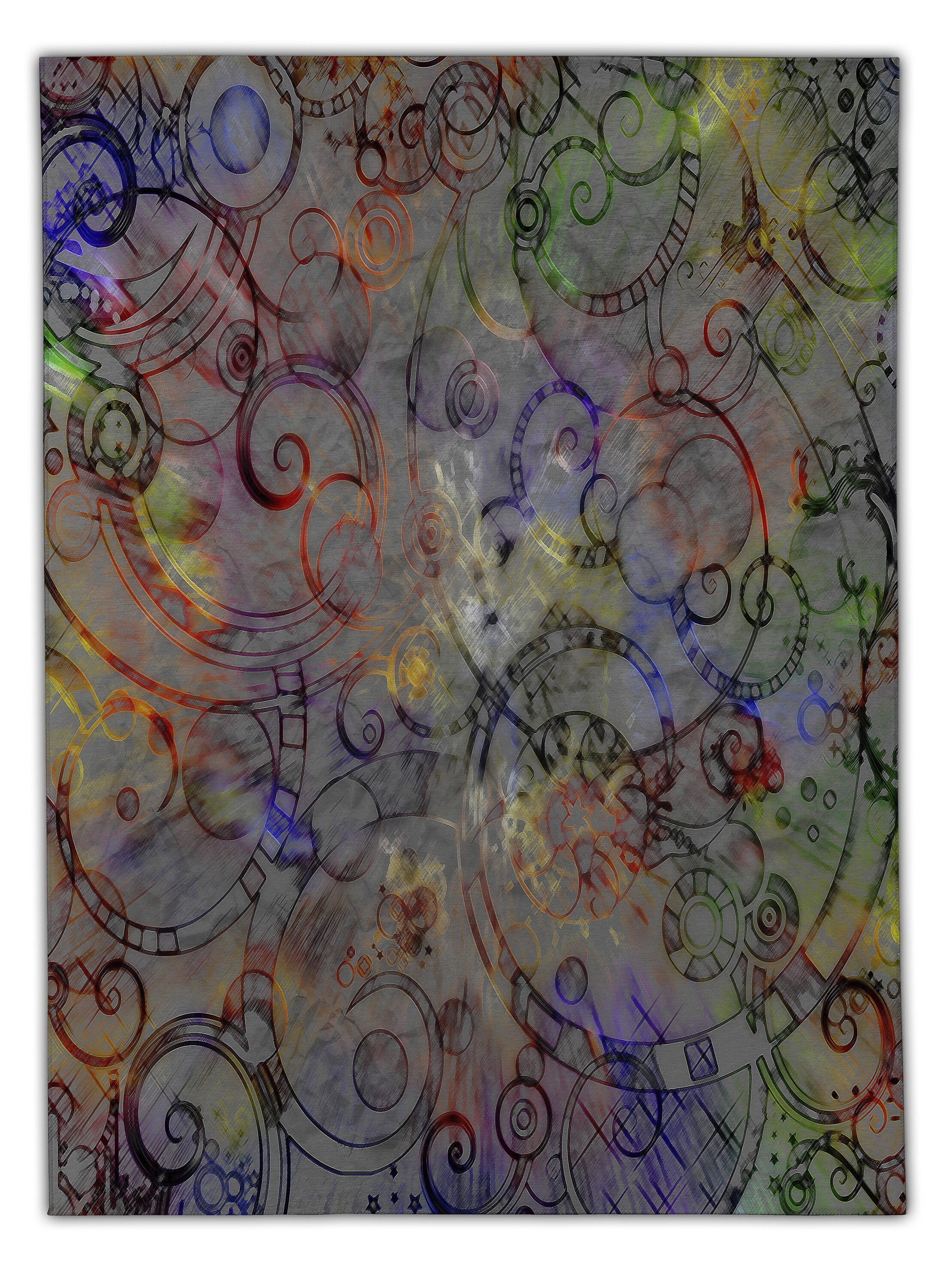 Trinx Dorning Full Colour Indoor / Outdoor Area Rug - Wayfair Canada