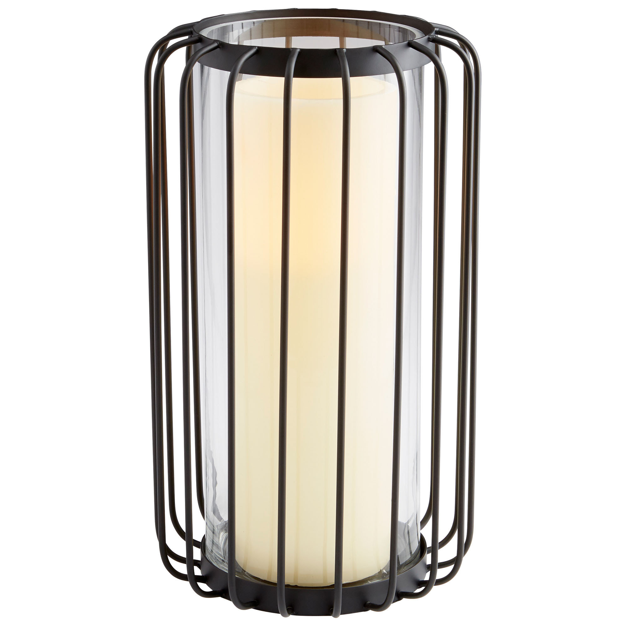 Cyan Design Soothsayer Decorative Metal/Glass Lantern | Wayfair