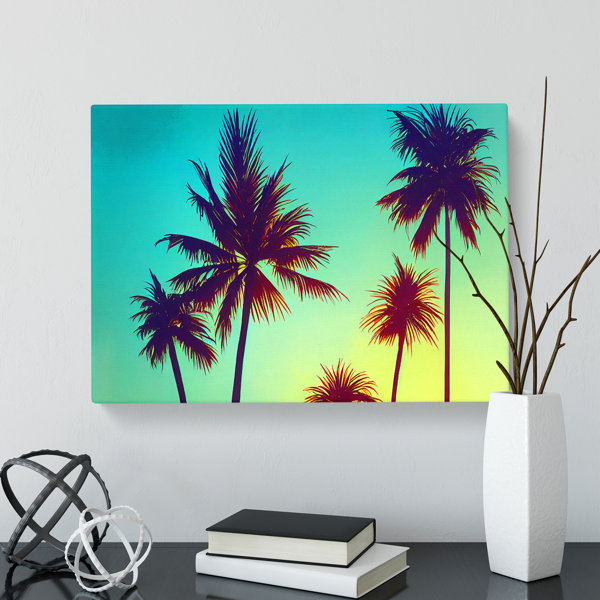 Bay Isle Home XXX-H1022-WF-8465X Stupendous Palm Trees - Wrapped Canvas ...