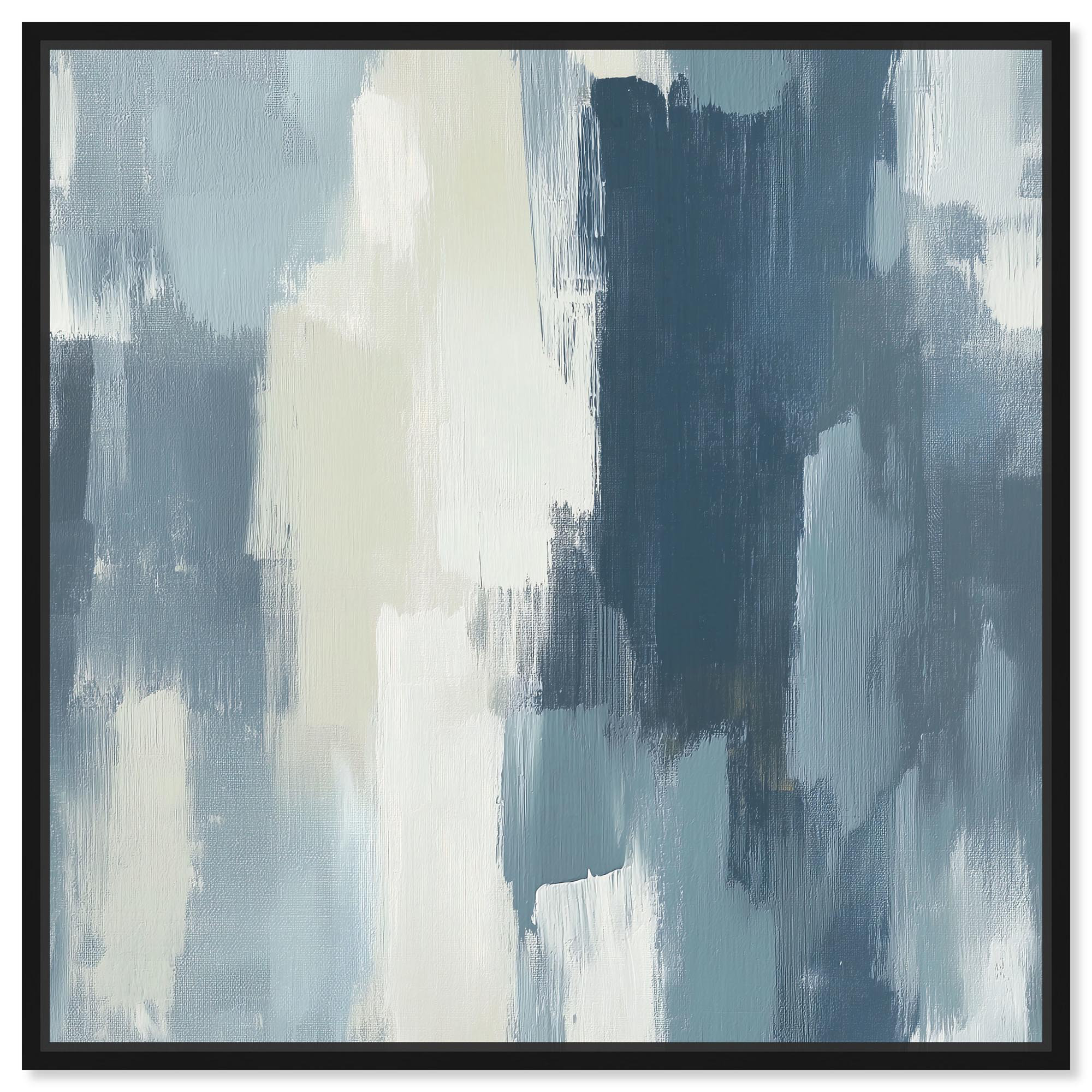 Art Remedy Blue Union Canvas by Art Remedy | Wayfair