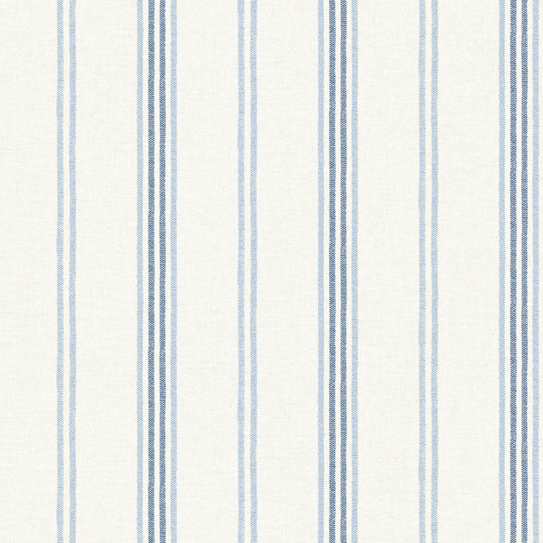 Beachcrest Home Ari Farmhouse Linen Stripe 20.5 In Width 33 Ft Length ...
