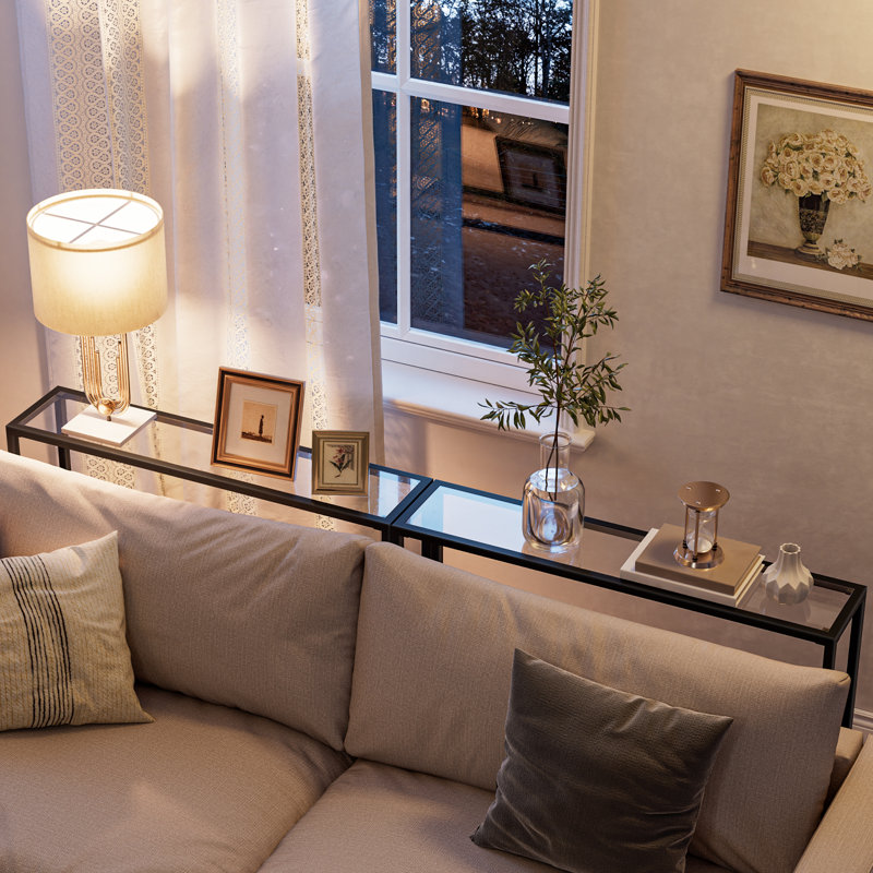 Everly Quinn Vonte 39.4" Console Table & Reviews | Wayfair