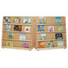 Wood Designs Hinged Double Sided Book Display | Wayfair