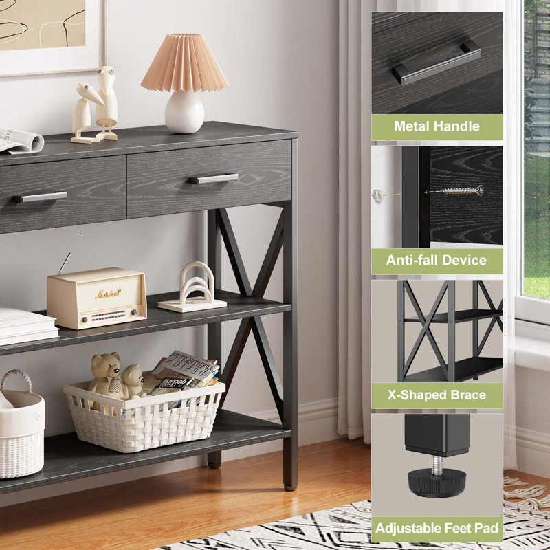 17 Stories Achna 39.4" Console Table & Reviews | Wayfair