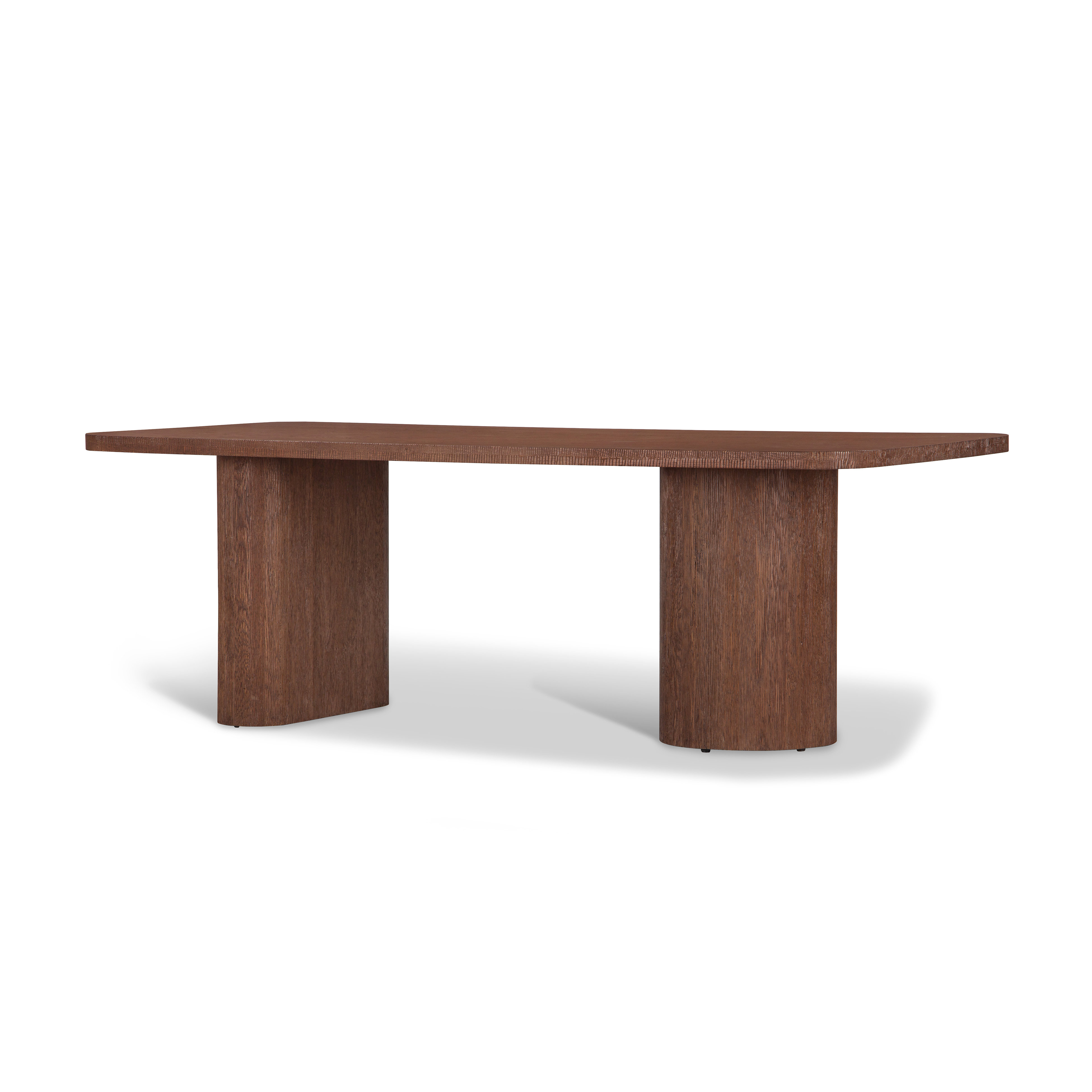AllModern Zekia 90" Solid Oak Dining Table - Wayfair Canada