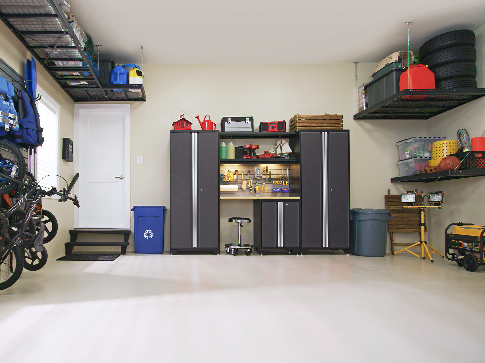 NewAge Products Bold Series 12 Piece Complete Garage Storage System Set ...