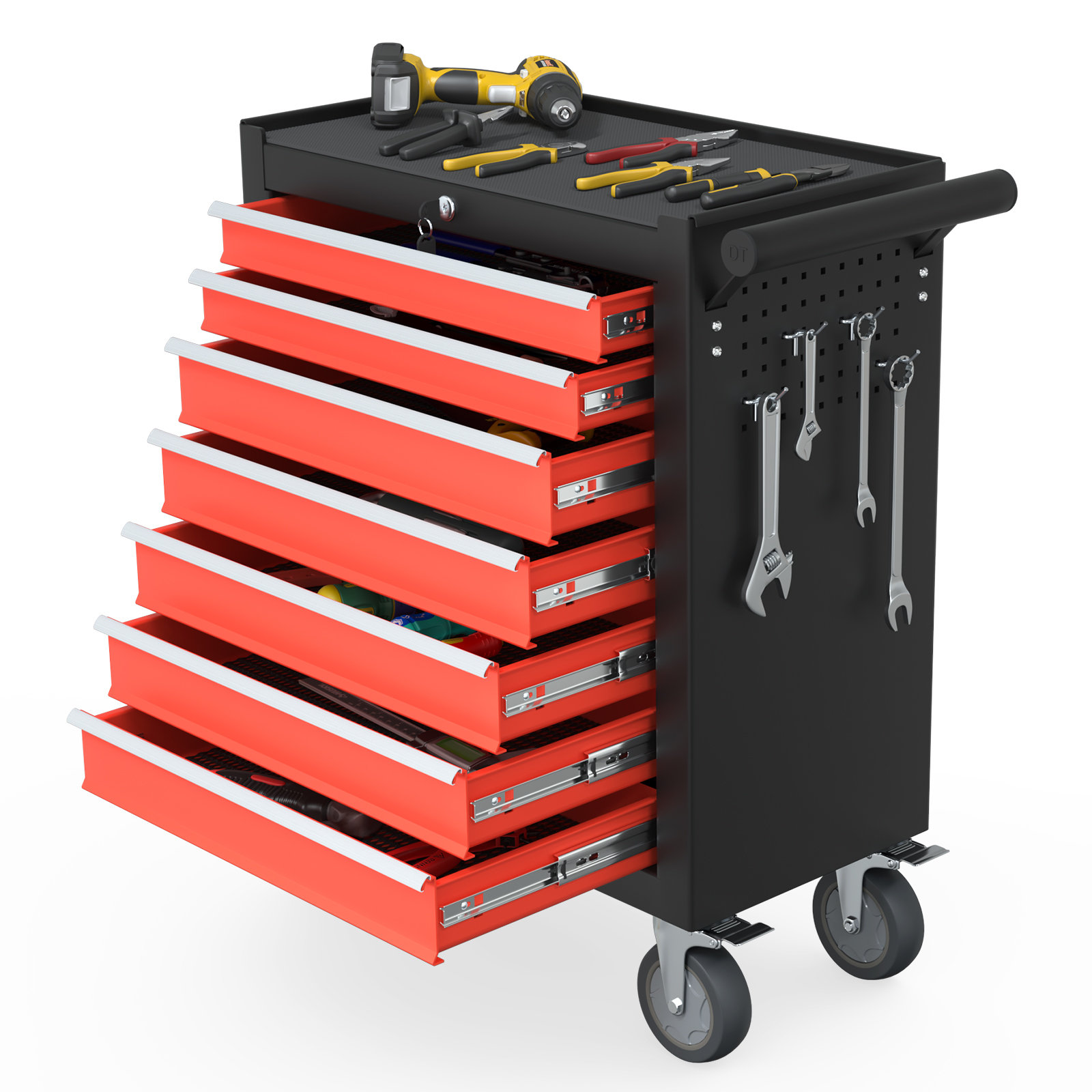 Now moment Efficient Storage Tool Cart & Worktable With Smooth Drawer ...