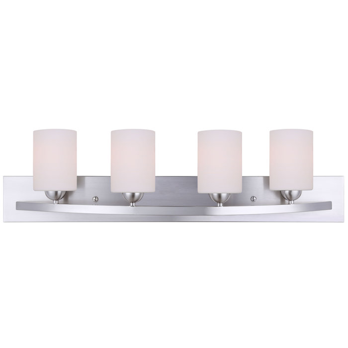 Ebern Designs Custer 4 - Light Vanity Light & Reviews | Wayfair