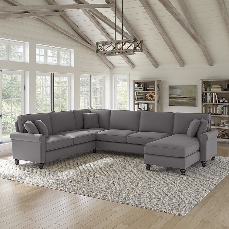 Lark Manor Adetutu Upholstered Sectional | Wayfair
