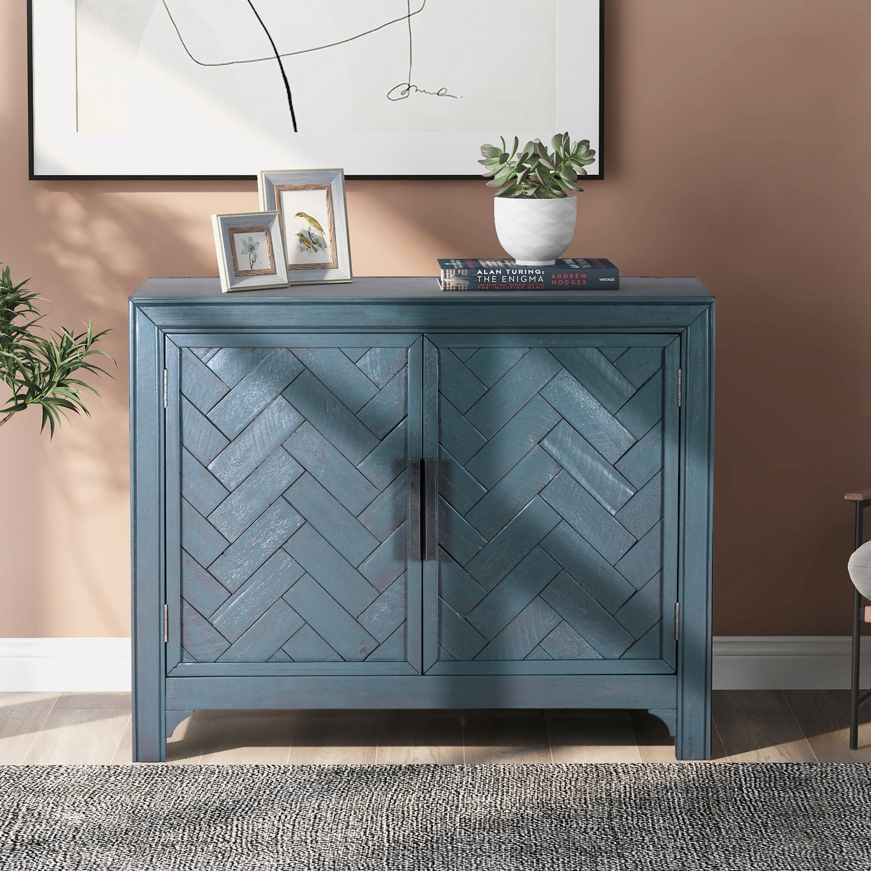 Gracie Oaks Santrese 40" Wide Server & Reviews | Wayfair