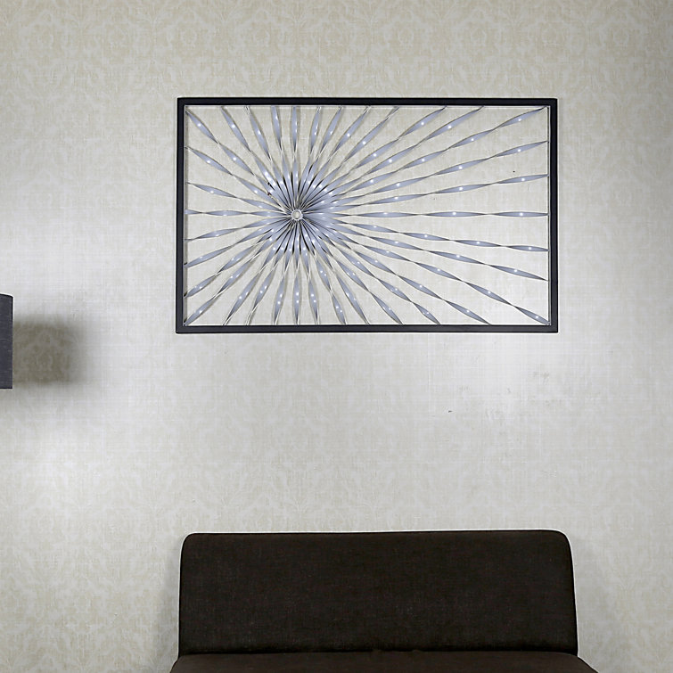 Latitude Run® Sun Flayer Metal Wall Décor | Wayfair