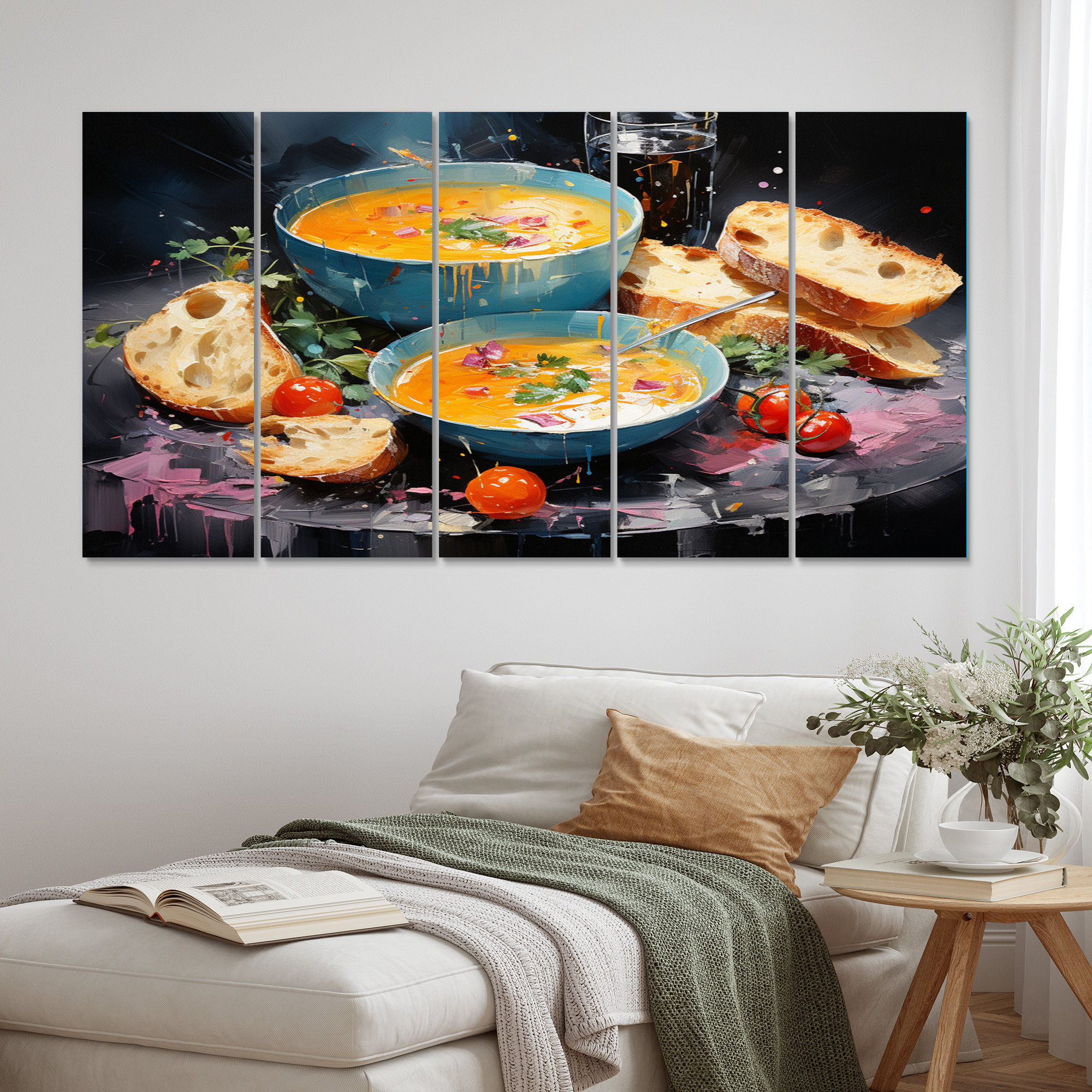 Latitude Run® Soup Cooking Representation I - Food & Beverage Wall Art ...