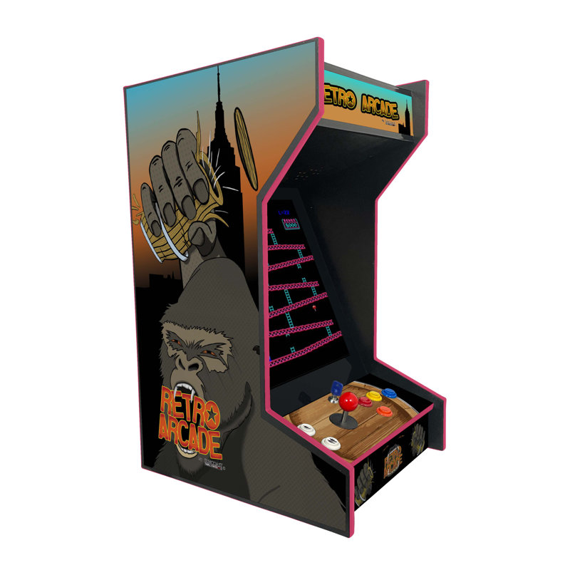 Suncoast Arcade Tabletop Arcade Machine with 19" Monitor and 516 Retro ...