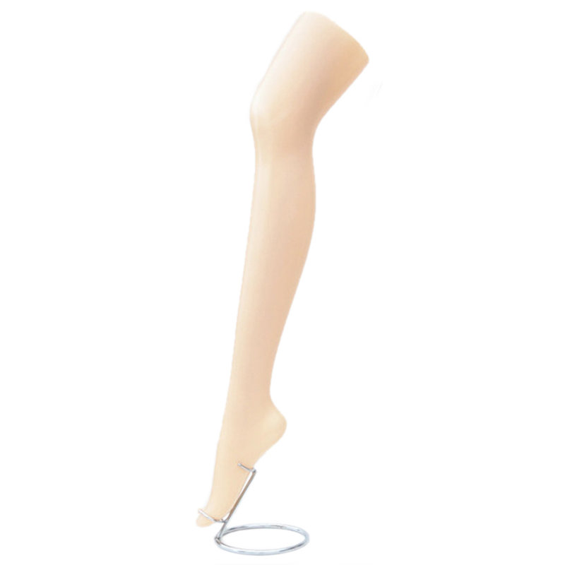 Mercer41 Plastic Mannequin Leg for Display, Commercial Female Standing ...