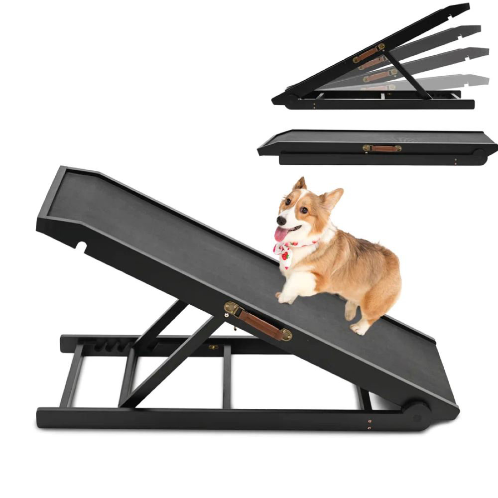 Tucker Murphy Pet™ Folding Dog Ramp, Adjustable Pet Ramp, Portable Anti ...