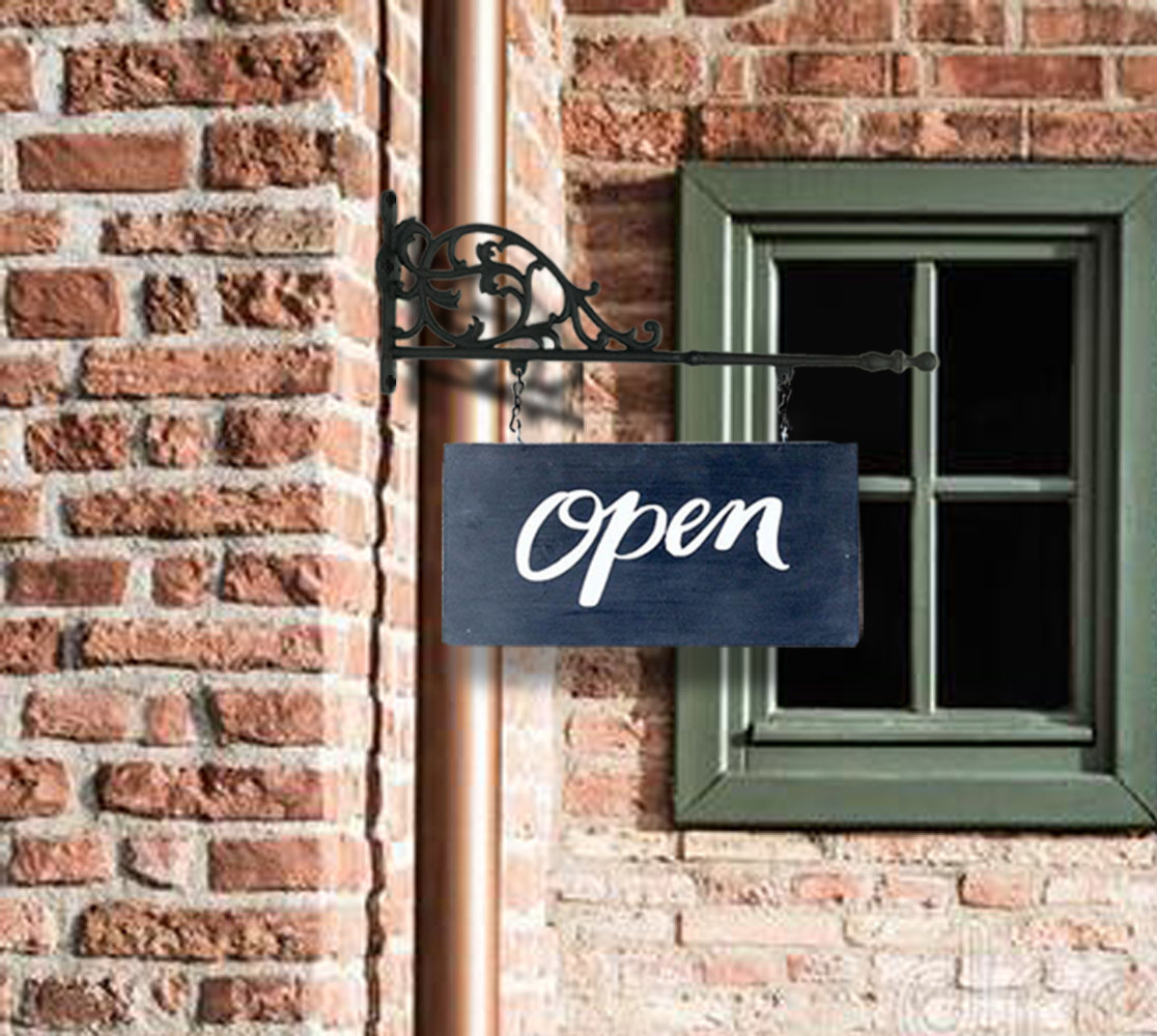 WFX Utility™ Long Hanging Sign Bracket & Reviews | Wayfair