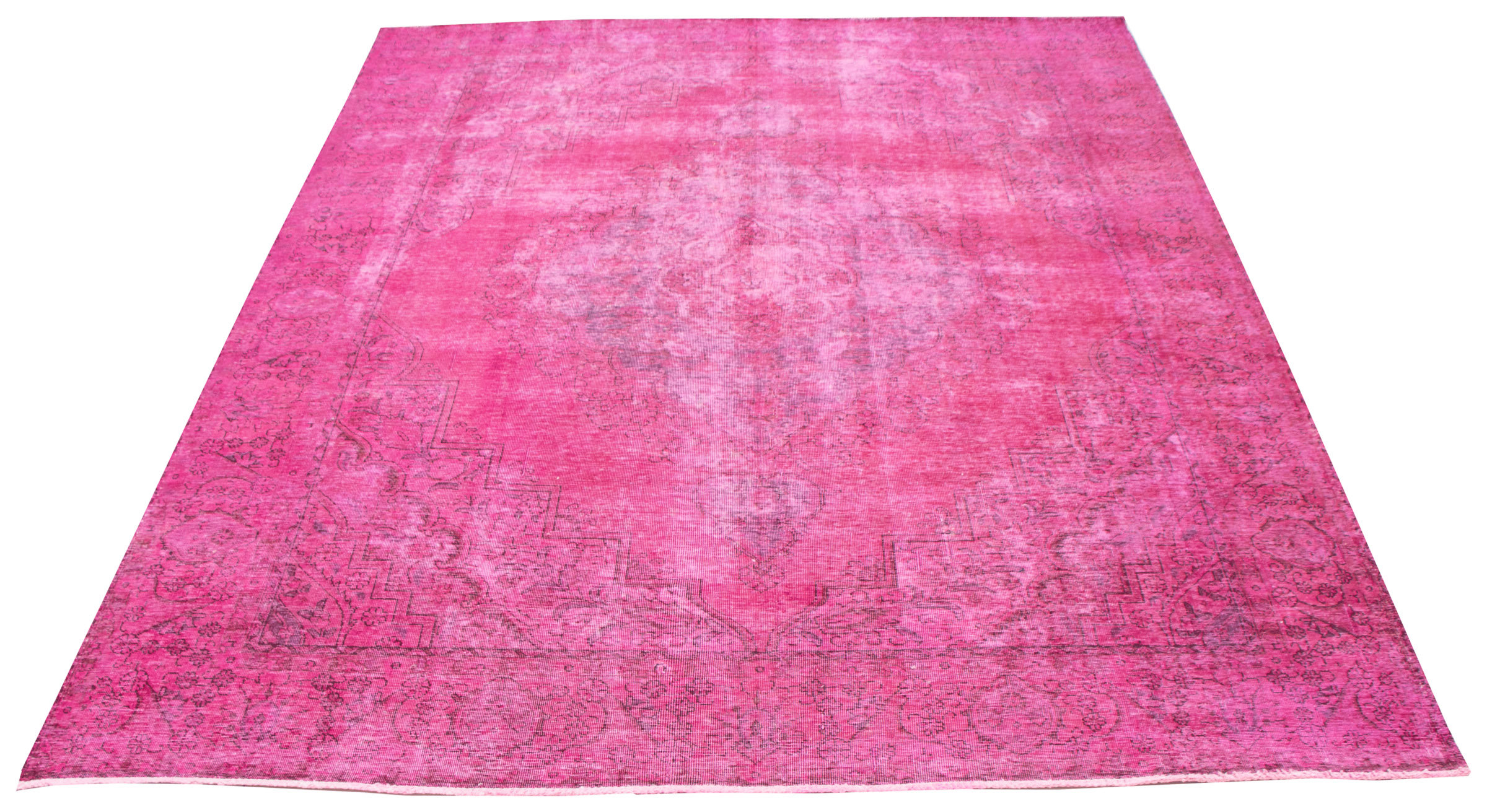 Isabelline Color Transition Dark Pink Rug 9''3" X 12''2" | Wayfair