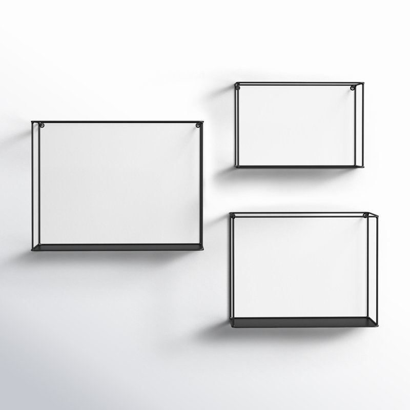 Joss & Main Avia 3 Piece Metal Accent Shelf & Reviews | Wayfair