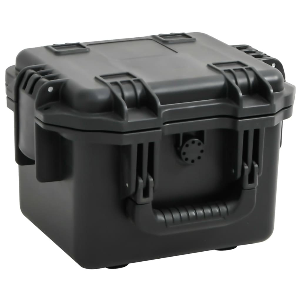 Rebrilliant Portable Flight Case Black 11.8"X9.6"X7.9" PP | Wayfair