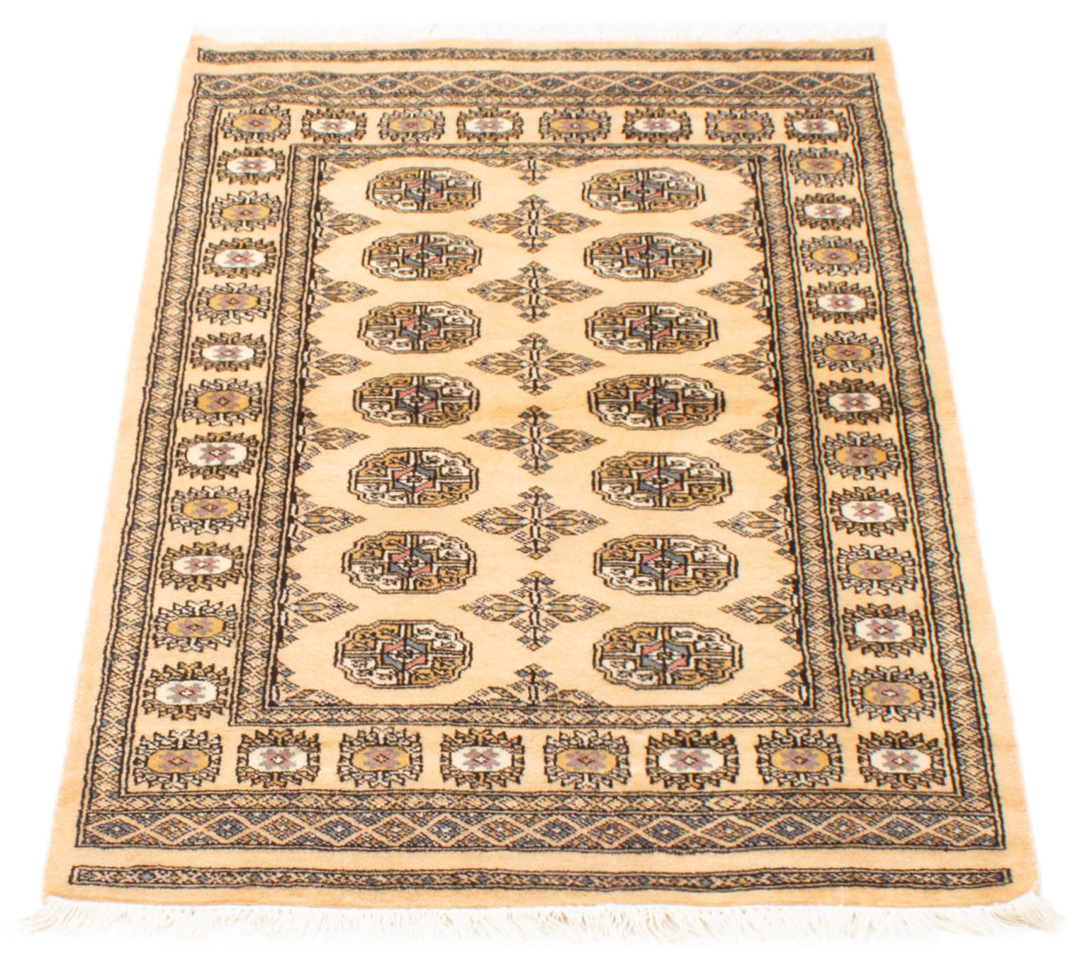Bloomsbury Market One-of-a-kind Hand-knotted Peshawar Bokhara Beige 3'1 ...