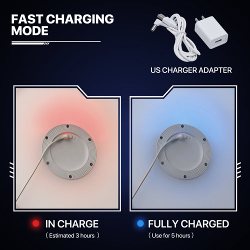 MoNiBloom Outdoor Modern Barrel Shape LED Light Up Chair Color Changing ...