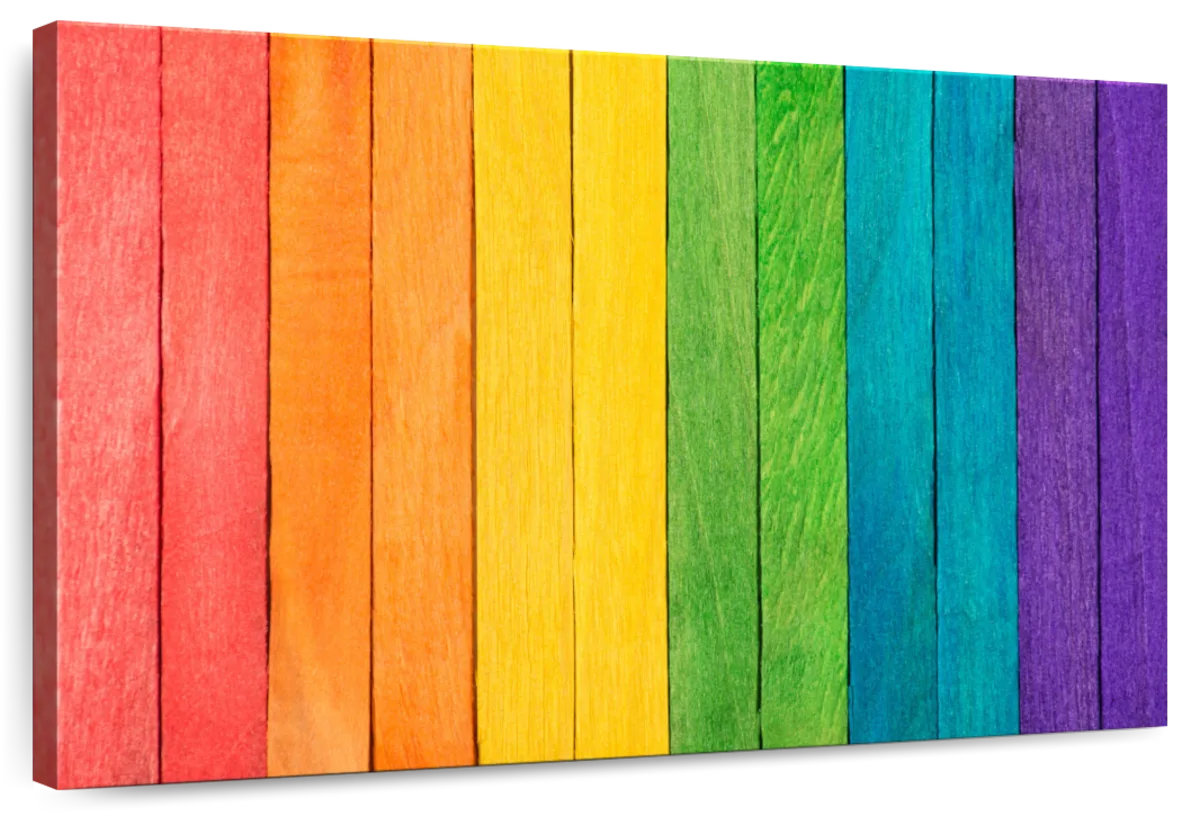 Trinx Khyir Pride On Wood | Wayfair