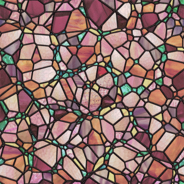 Winston Porter Abstract Non-Wall Damaging Window Decal & Reviews | Wayfair