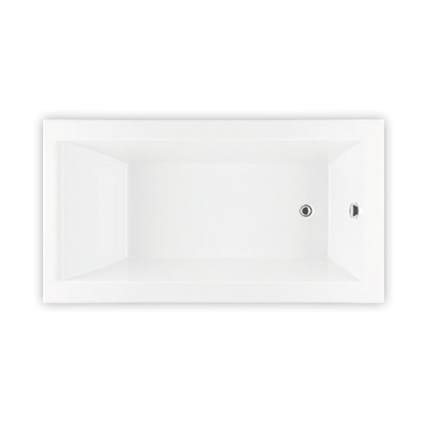 BainUltra Origami 6032 Air Jet System Tub - 3 1/4" Deck Height | Perigold