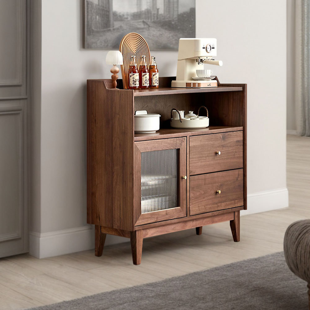 DineElegance.r Simple solid wood small sideboard cabinet - Wayfair Canada