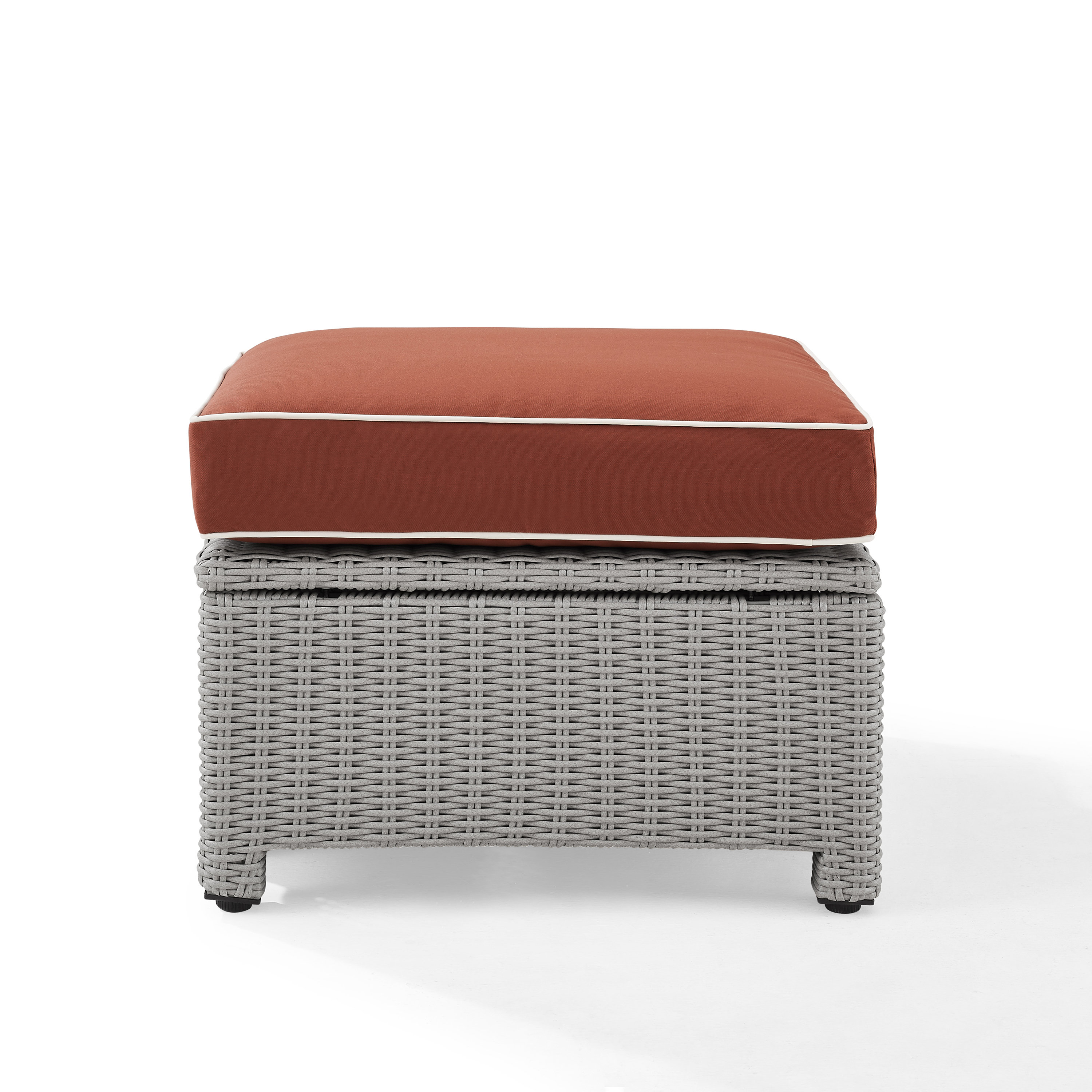Birch Lane™ Lawson Outdoor Wicker Ottoman | Wayfair