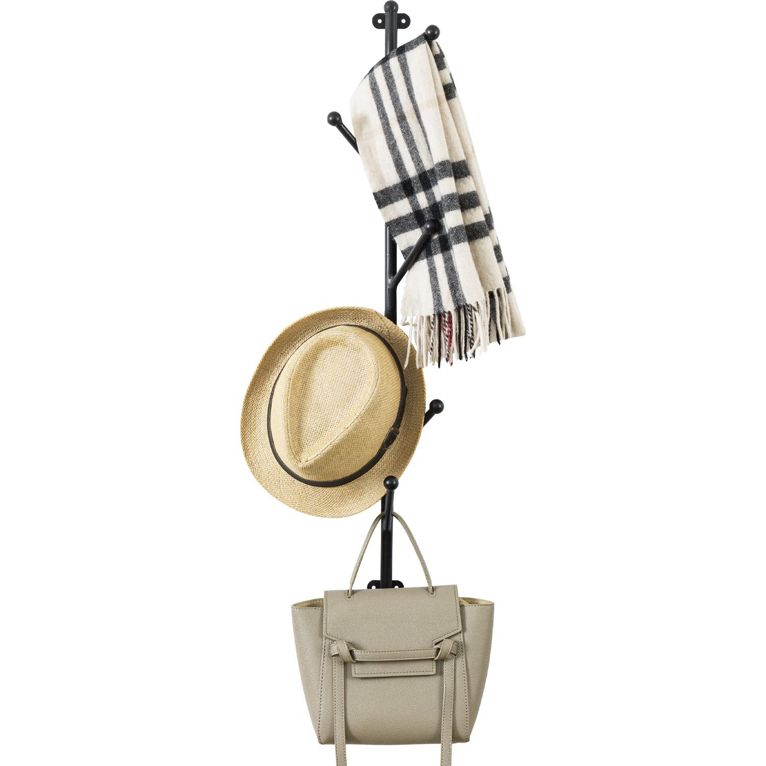 Latitude Run® Eigo Metal Wall 6 - Hook Coat Rack | Wayfair