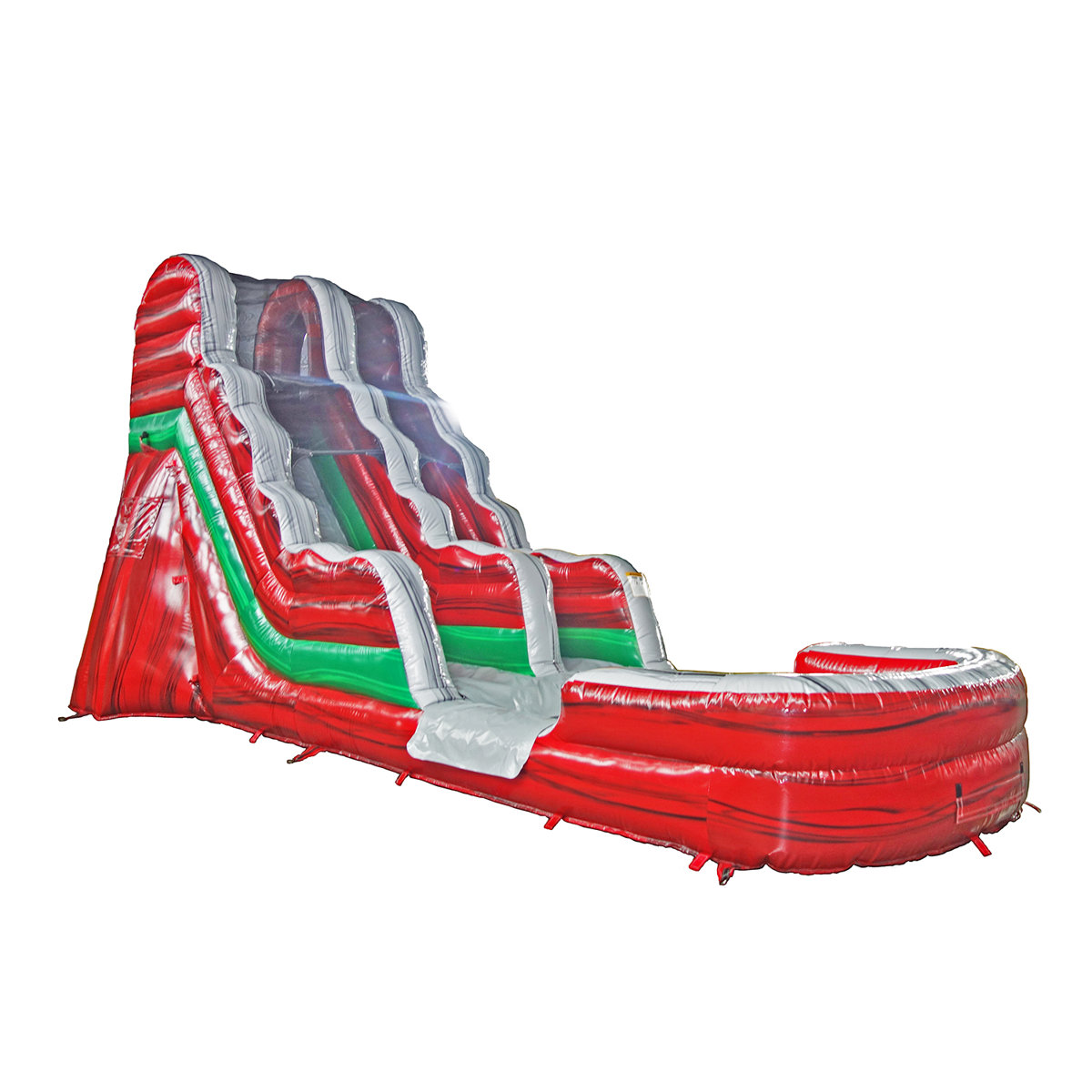 JumpOrange 15 FT Midnight Commercial Grade Water Slide with Pool (with ...