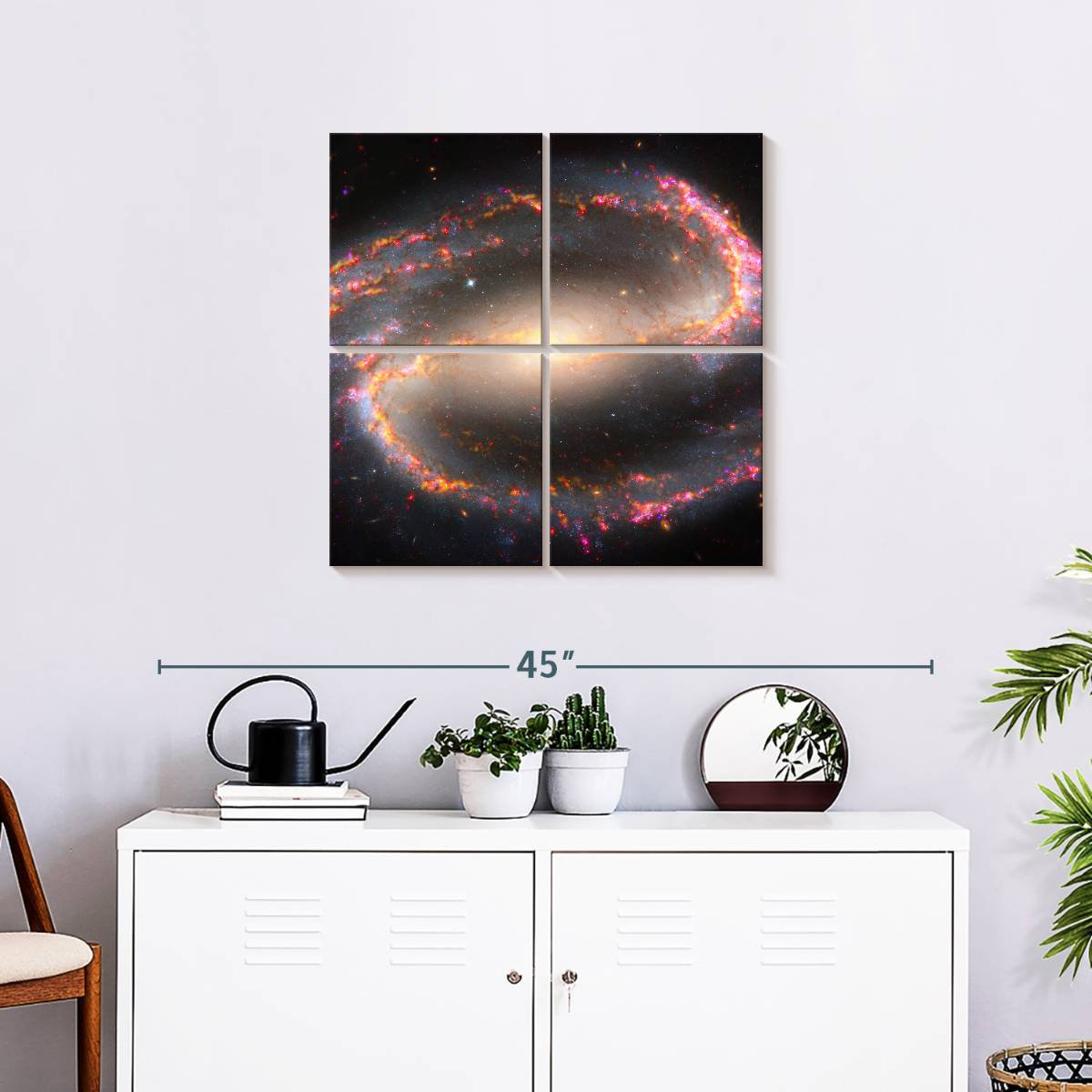 Ebern Designs Oberle Multiwavelength View Of NGC 1300 | Wayfair