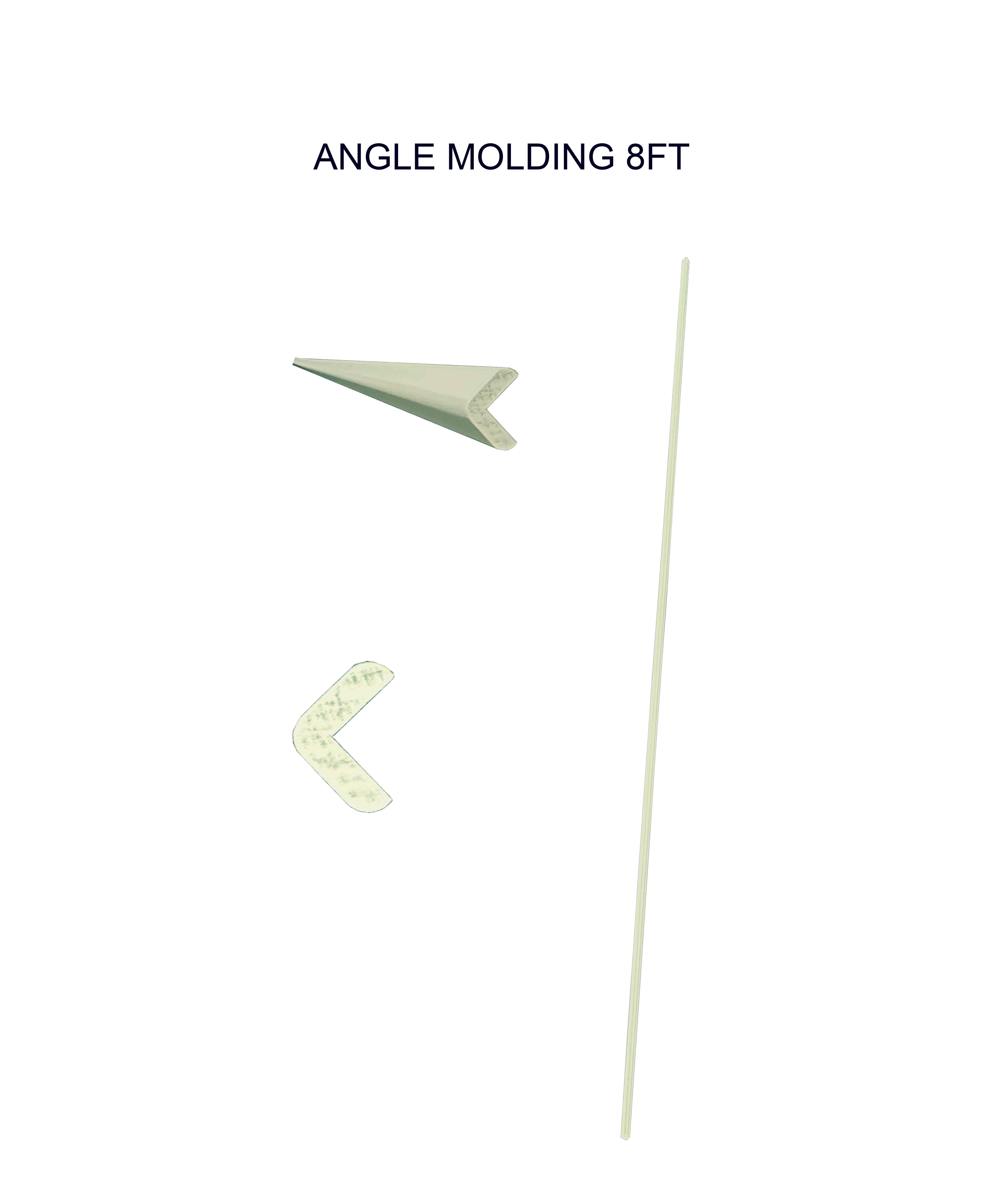 L & C Cabinetry VAB Shallow Green Angle Molding | Wayfair