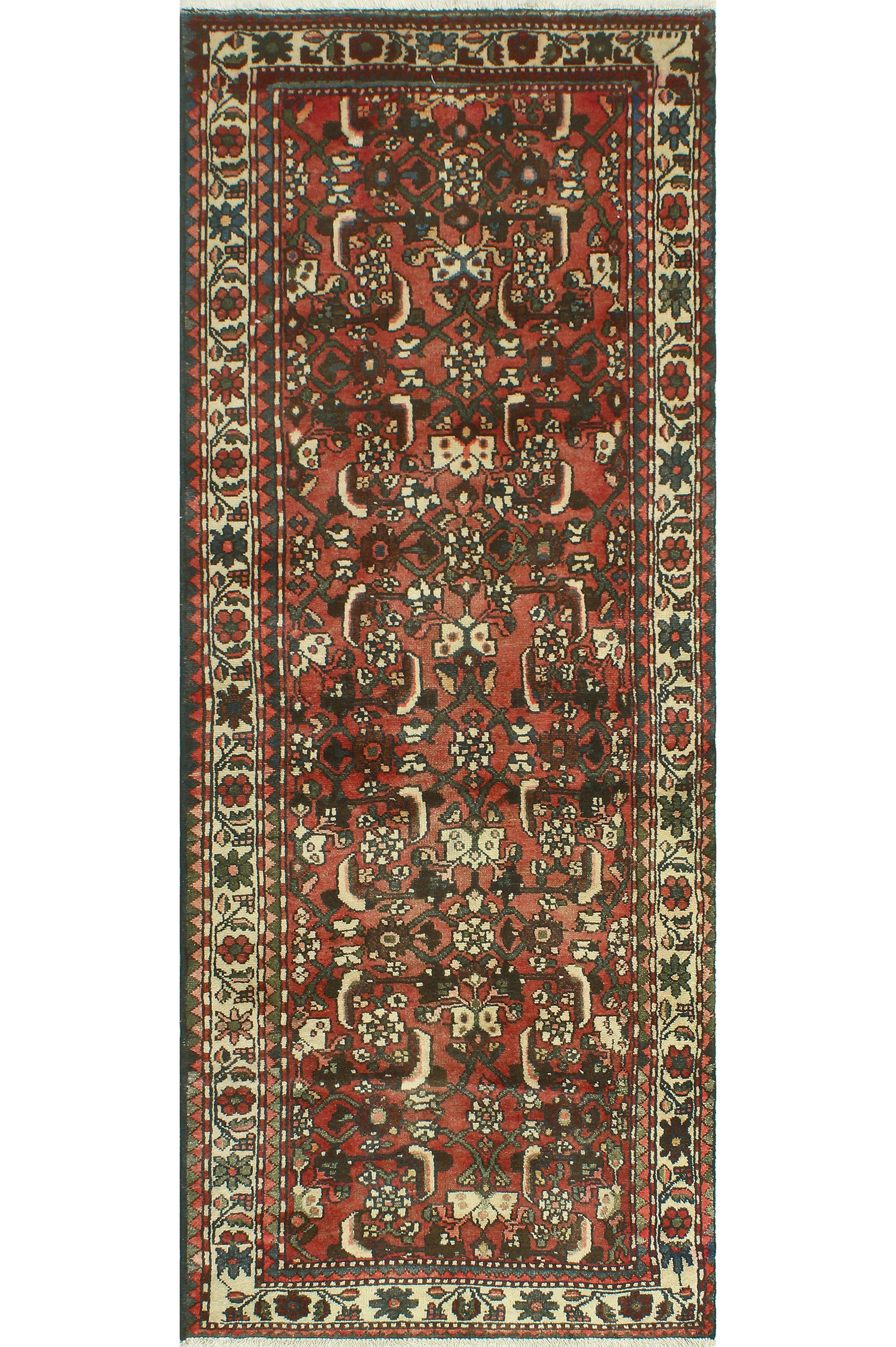Isabelline Khylar Distressed Aretha Charcoal Runner | Wayfair